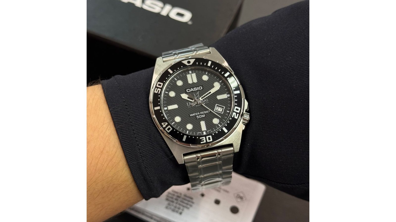Reloj Casio MTD – 135D – 1A – Metálico de Hombre – BfsStore